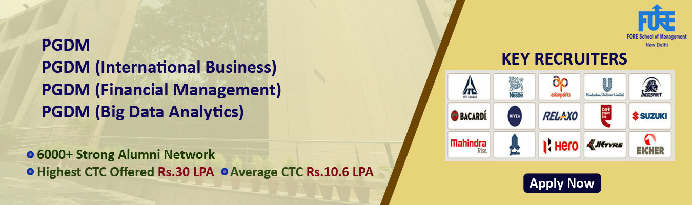 FORE School of Management (FSM) : Best Business Management Institute in ...