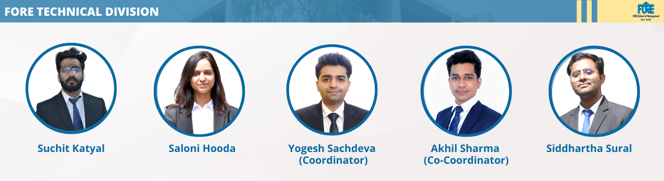 Technical Divison | FORE School of Management